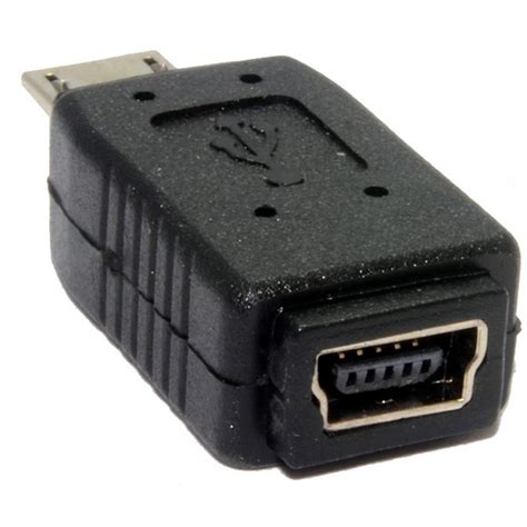 Adaptador Mini Usb Hembra A Micro Usb Macho Pccomponentes