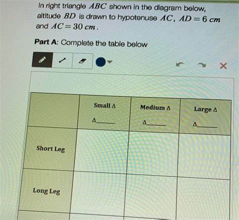 Answered In Right Triangle Abc Shown In The… Bartleby