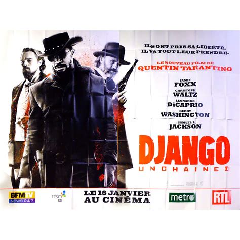 Quentin Tarantino Django Unchained Poster