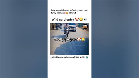 Wild Card Entry 🤡😂💀only Page Dedicated To Finding Most Viral Funny