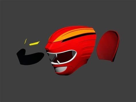Gao Red Helmet 3dprint 3d Model 3d Printable Cgtrader