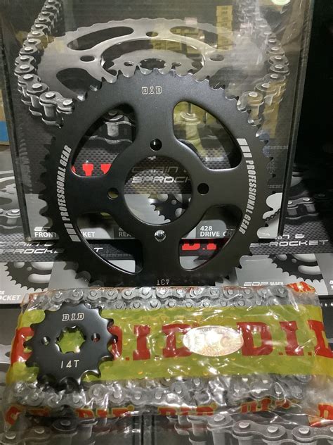 RAIDER 150 NEWBREED SPROCKET SET 14 42 14 43 DID ORIGINAL Lazada PH