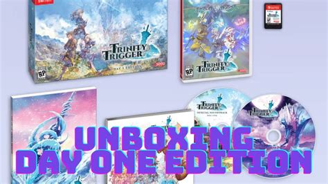 Unboxing Trinity Trigger Day 1 Edition Nintendo Switch Ptbr Youtube