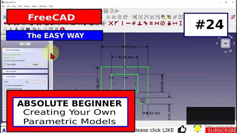 Freecad For Beginners 24 Parametric Model Retention Clip Youtube