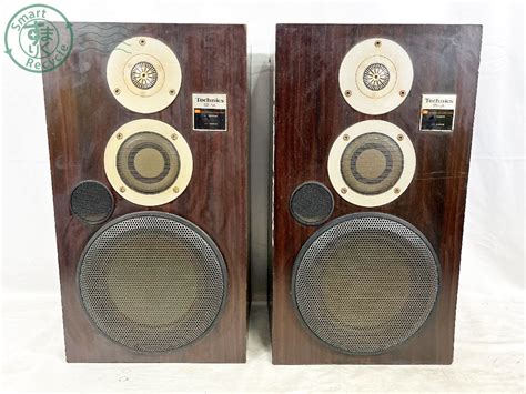 【全体的に状態が悪い】12634127 Technics テクニクス Sb 5a Honeycomb Disc Speaker System