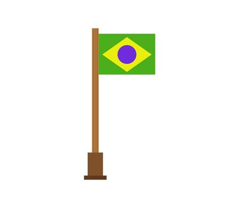 Premium Vector Brazil Flag