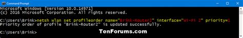 Change Wireless Network Connection Priority Order In Windows 10 Tutorials