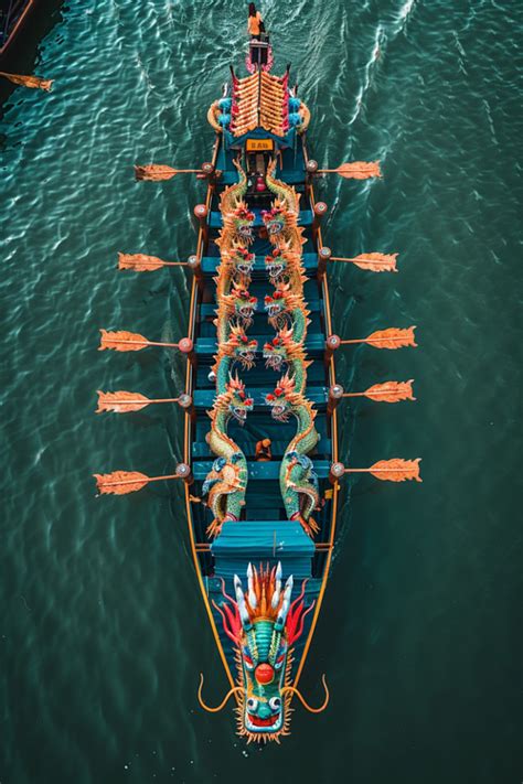 端午节龙舟文化划龙舟摄影照片