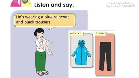 Grade 2 English အင်္ဂလိပ်စာ သင်ရိုးသစ် Unit 6 Lesson 3 နားထောင်၍လိုက်ပြောပါ Youtube