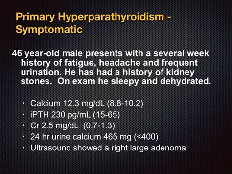 Diagnosis Hyperparathyroidism Surgery Dr Babak Larian