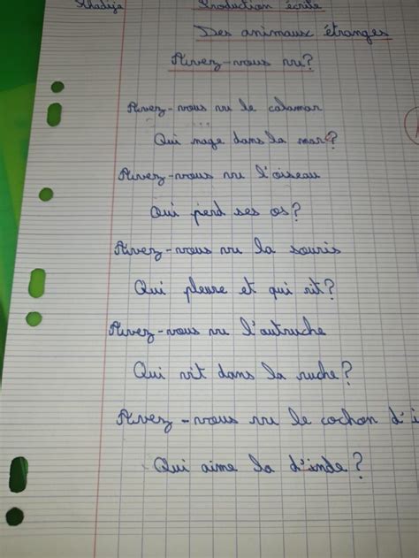 Création poétique des CM1B et C à la manière de Maurice Carême Lycée