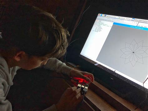 My Year Old Son S St Time With Raspberry Pi He Went Through Python Tutorial Alone And