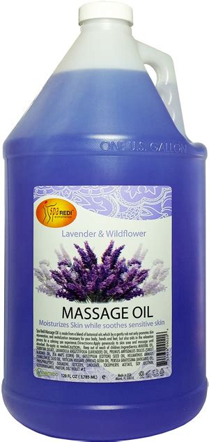 Sparedi Massage Oil Lavender And Wildflower 1 Gallon