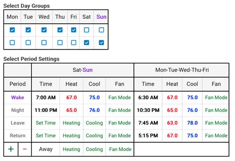 Thermostat Scheduler Hubitat Documentation