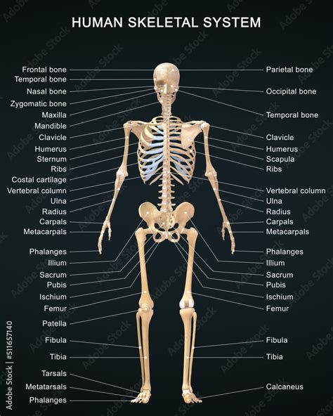 The Skeletal System Works As A Support Structure For Your Body It Gives The Body Its Shape