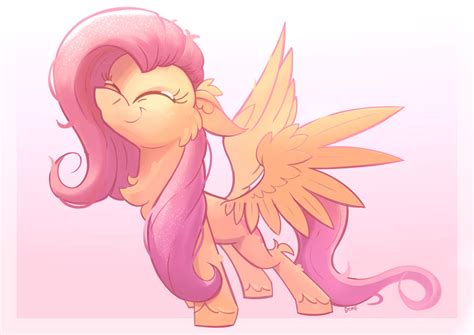 Fluttershy Stretching By Candymeow333 On Deviantart