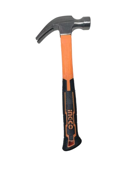 MARTILLO DE UÑA CURVA 20 OZ MANGO DE FIBRA DE VIDRIO HCH80820