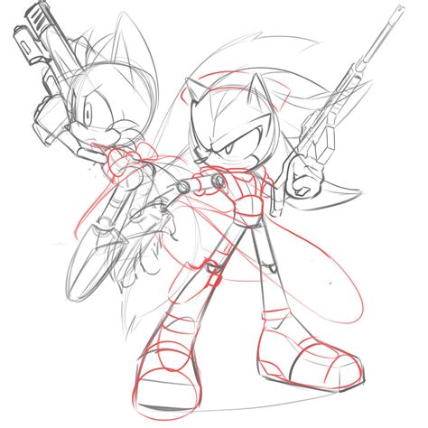 26 Ide Sonic Anatomy Sketsa Cara Menggambar Gambar