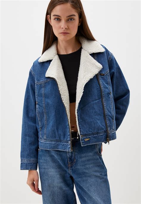 Куртка джинсовая Lee RELAXED, цвет: синий, RTLADN319001 — купить в ...