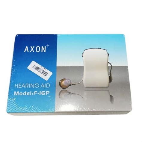 Pocket Model Axon F-16P Hearing Aid, In The Ear at ₹ 900/box in Gwalior ...