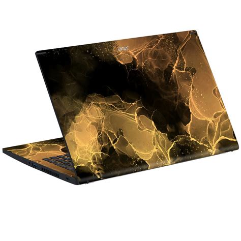 Shop Golden Lava Abstract Design Laptop Skin For Acer Buy Online Now