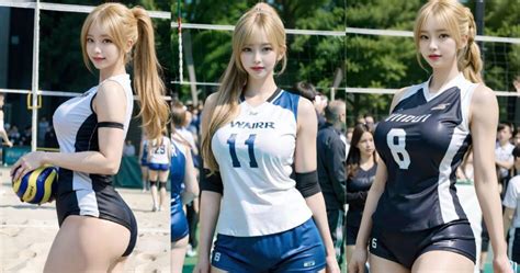 Meet The Most Beautiful Female Volleyball Player In The World Ai