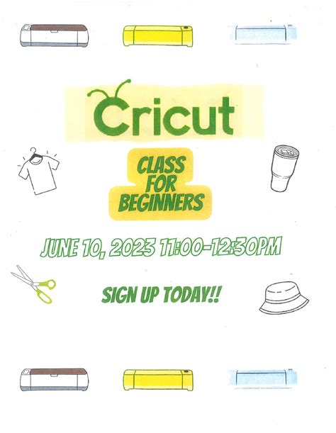 Cricut Class City Of Oak Grove Kentucky