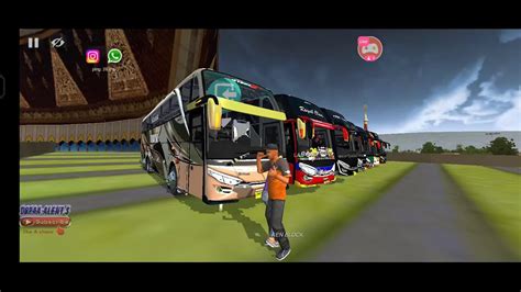 GAS MALJUM KIMOCHI BALAP ASPAL BUSSID || BUS SIMULATOR INDONESIA BUSSID V.3.7.1 - YouTube
