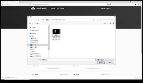 동영상 변환 사이트 cloud convert c