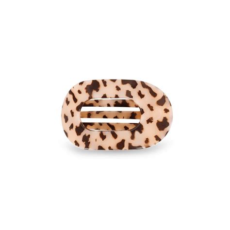 Teleties Small Flat Round Hair Clip Spry