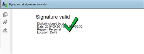 How To Set Green Tick And Question Marks In Signed Pdf Using Itextsharp