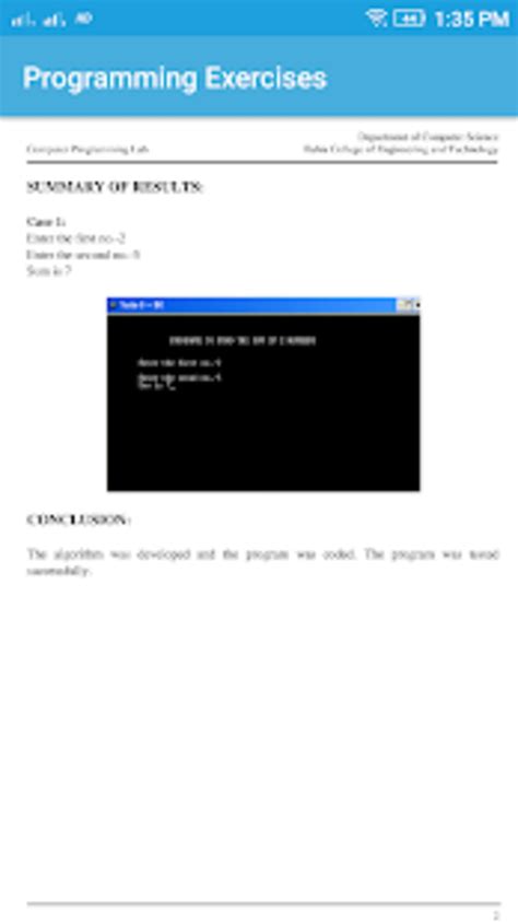 programming exercises apk สำหรับ android ดาวน์โหลด
