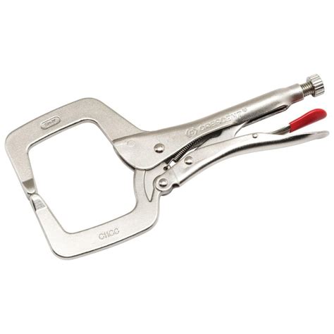 Locking C Clamp With Regular Tips Locking Grip 11 In Long Bulk Pack Cti Industrial Supply
