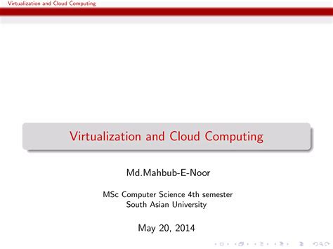Cloud Computing And Virtualization Pdf Cloud Computing Internet