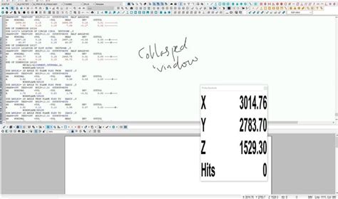 Pcdmis Window Layout Collapased How To Create Default Window Pl Refer