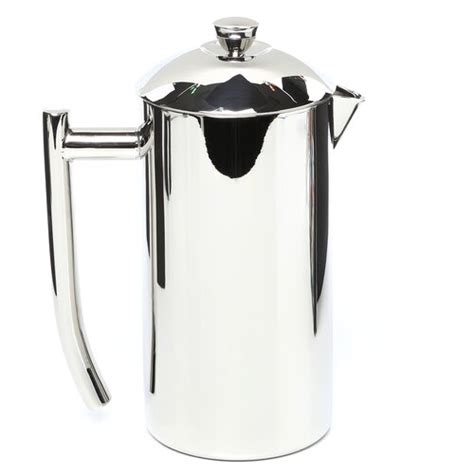 Frieling Polished Stainless Steel French Press And Reviews Wayfair