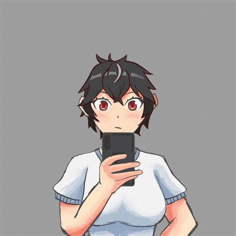 Hypnohub Animated Animated  Black Hair Blush Breasts Drool Empty
