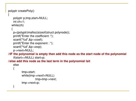 Ppt Polynomial Addition Using Linked Lists Powerpoint Presentation