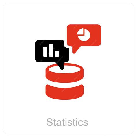 Premium Vector Statistics And Big Data Icon Concept