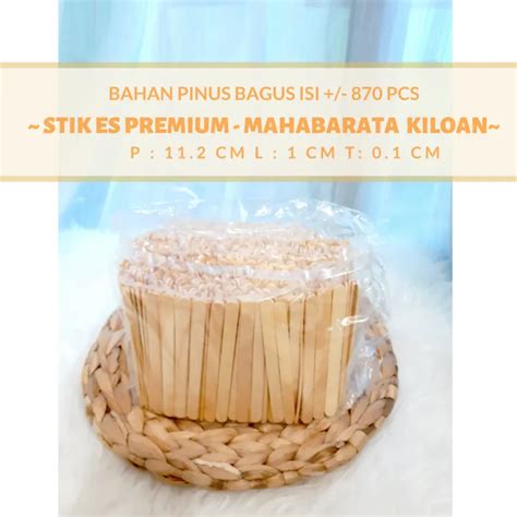 Ice Stik Es Ukuran Stik Ice Cream Beli Stik Es Krim Murah Lazada