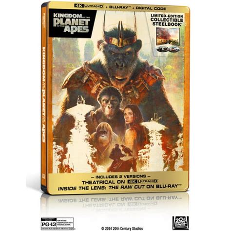 Kingdom Of The Planet Of The Apes 4k Ultra Hd Blu Ray Digital Copy