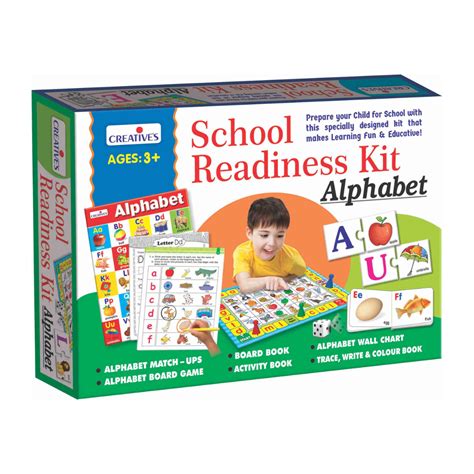 School Readiness Kit Alphabet Creative Educational Aids