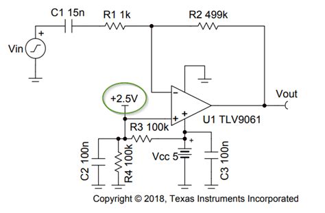 Operational Amplifier Differentiator Op Amp With A Square Wave