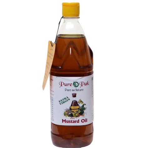 Pure Pak Extra Virgin Mustard Oil Khalis Sarson Ka Tail 1000 Ml Daraz Pk