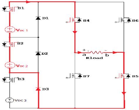 Output Voltage Level V Ab 3v Dc 7to Generate The Switching Sequence