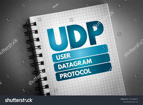 Udp User Datagram Protocol One Core Stock Photo Shutterstock