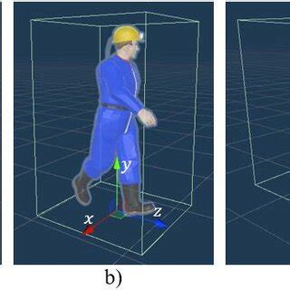 Examples Of D Bounding Box Annotation For The Worker In Different