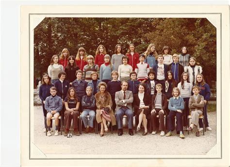 Photo De Classe 4ème De 1975 Lycée Jean Rostand Copains Davant