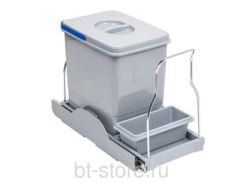 Выдвижное мусорное ведро Ekotech Patty автомат