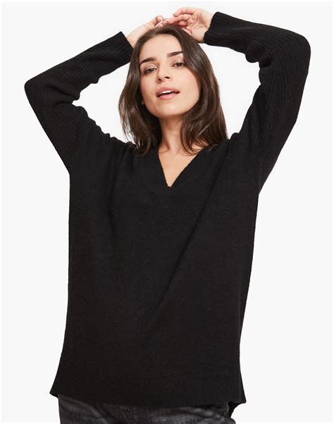 Hatch Collection The Eva V Neck Sweater